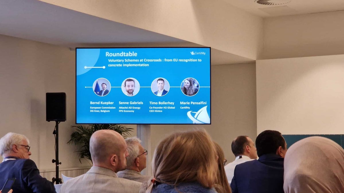 CertifHy Stakeholder Platform - Plenary Session 2025